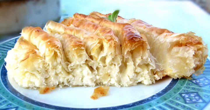 Greek Snail Shaped Cheese Pie Recipe With Feta, Yogurt And Béchamel ...