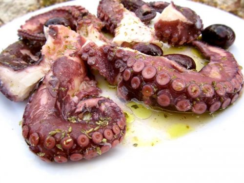 Greek Marinated Octopus In Vinegar (Htapodi Ksydato) - Real Greek Recipes