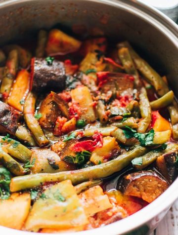 Greek Vegetable Stew (Vegan, Gluten & Dairy Free) - Real Greek Recipes